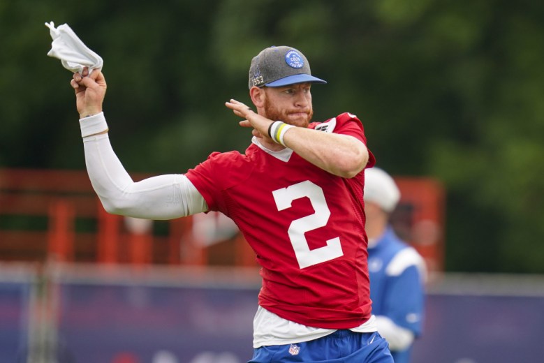 NFL notebook: Colts QB Wentz will miss 5 to 12 weeks