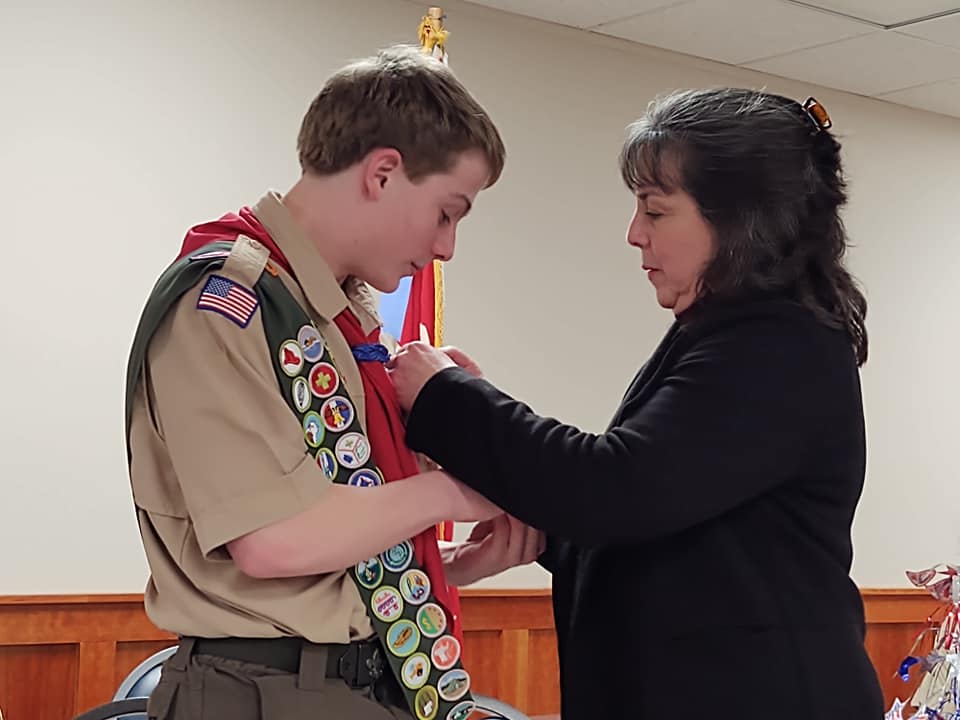 Waterville student earns Eagle Scout status