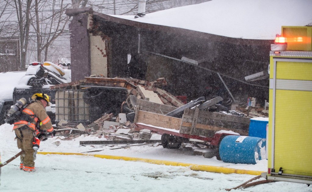 Fire marshals: Liquid propane leak caused Lewiston explosion
