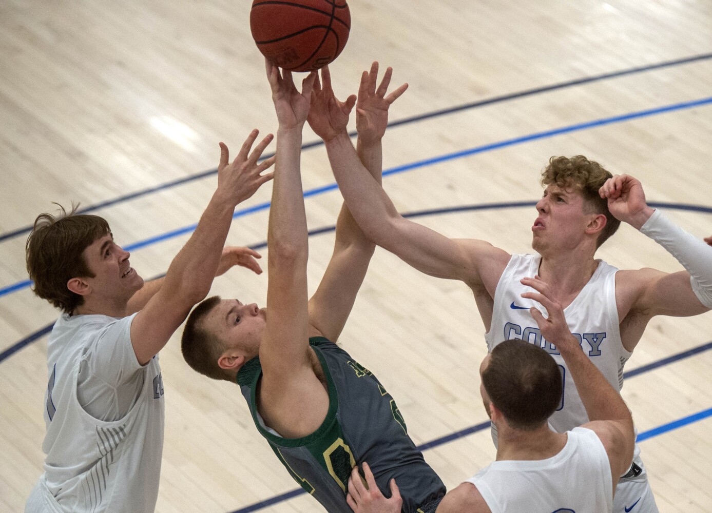 Colby men’s basketball finds its shot in victory over Husson