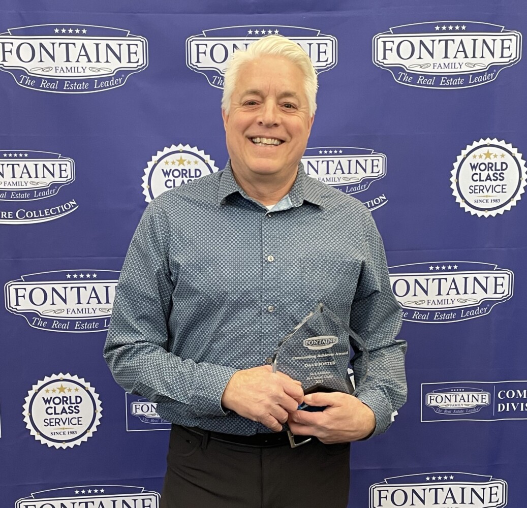 Foster receives Fontaine’s Silver Level Producer Award