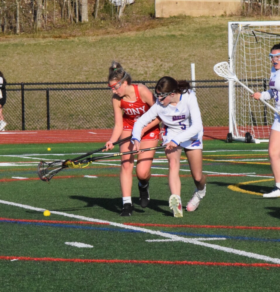 Cony girls lacrosse rallies back to fend off Mt. Ararat