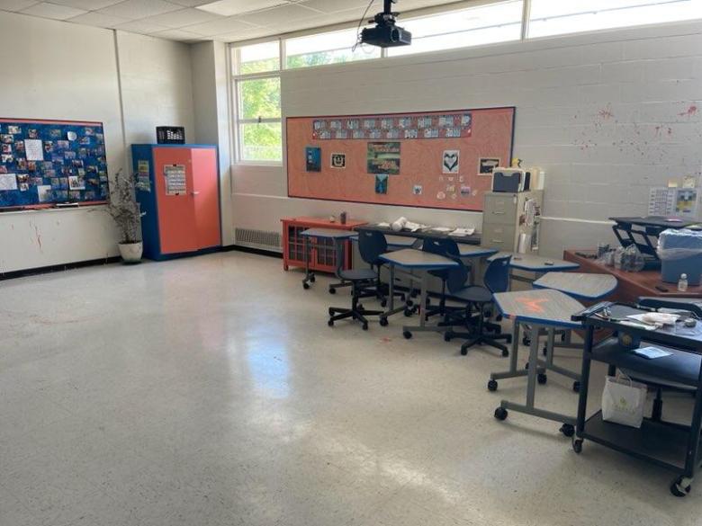 Longley school partially reopens, cleanup is ongoing