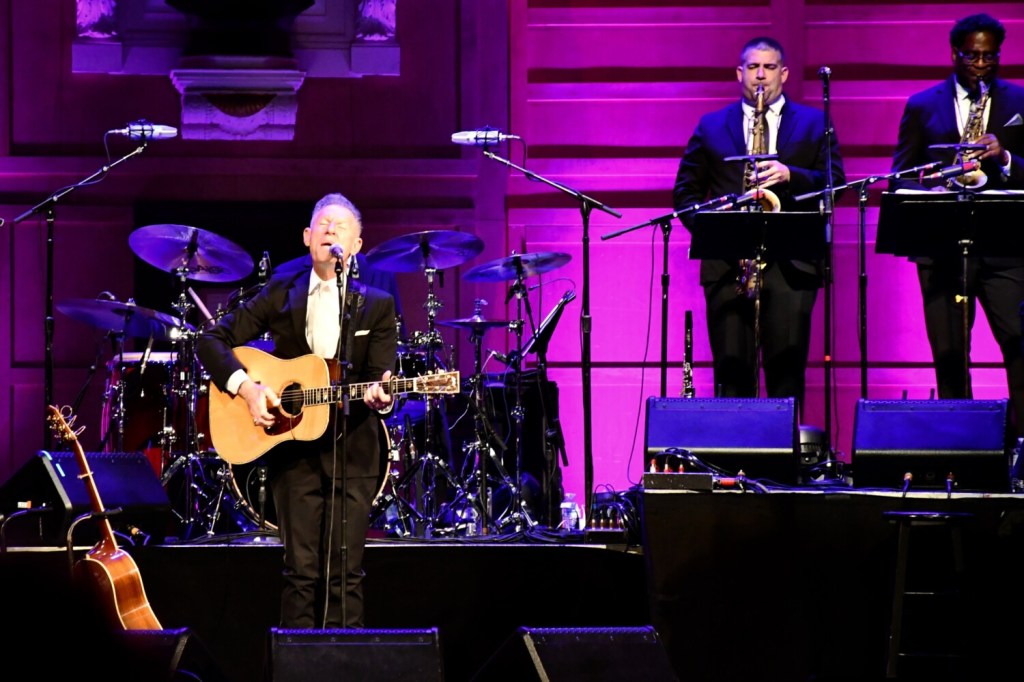 Concert review: Lyle Lovett defies time as he leads Large Band at Merrill