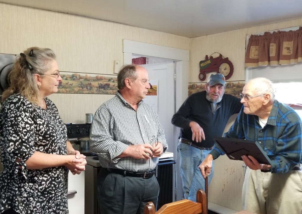 Livermore Falls resident recognized with Boston Post Cane, certificate