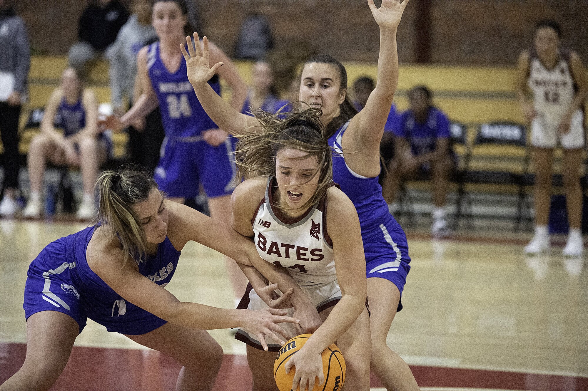 Women’s basketball: Meghan Graff, Bates wallop Colby