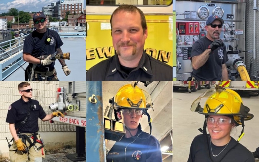 Lewiston Fire Department promotes 4 firefighters, hires 2 more