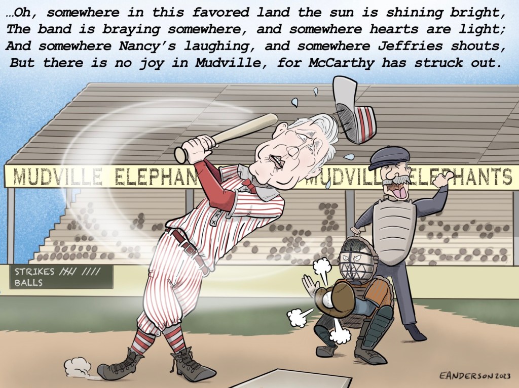 Editorial cartoon for Friday, Jan. 6