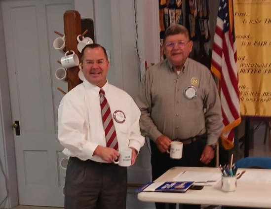 SNAPSHOT: Oxford Hills Rotary Club inducts newest member from Norway