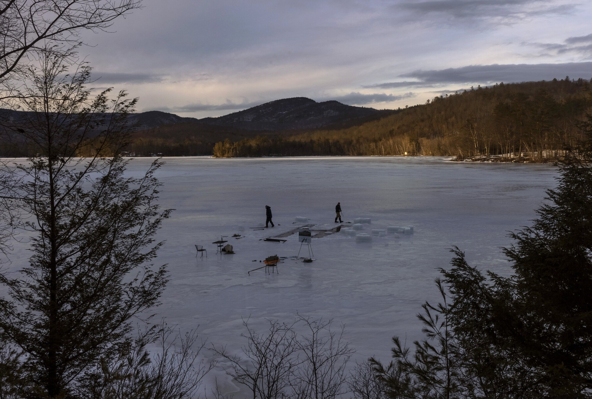 Re-creating ‘The Ice Hole, Maine’ - Kennebec Journal and Morning Sentinel