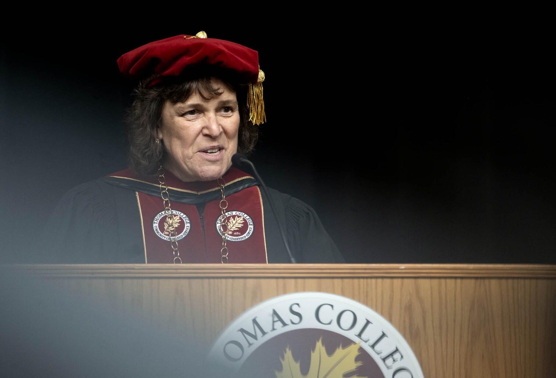 Thomas College President Laurie Lachance announces plan to retire next year