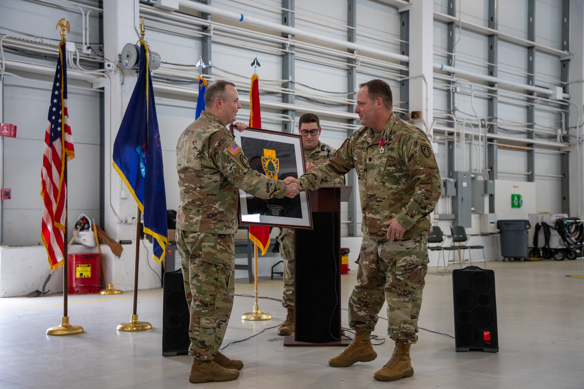 Maine National Guard 521st Troop Command changes hands