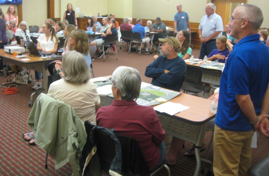 Robie Park protection draws a crowd in Gorham