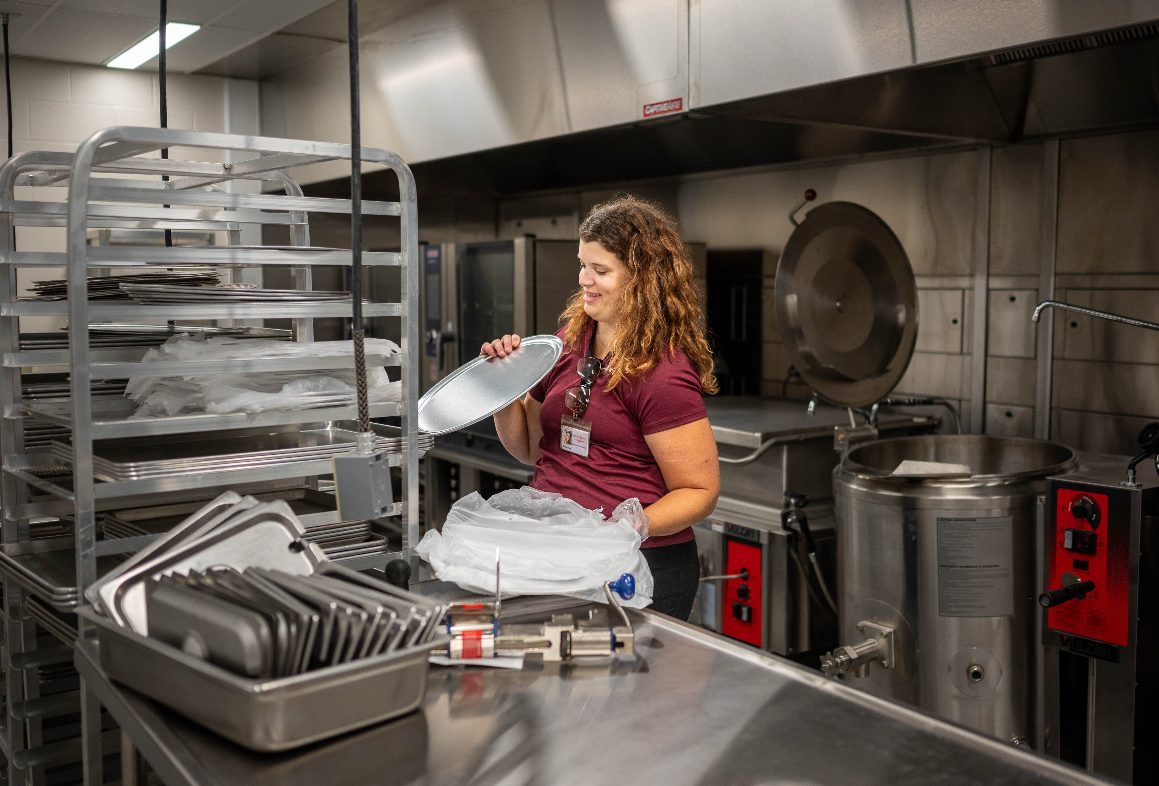 Photo Album: New Edward Little High School kitchen in good taste
