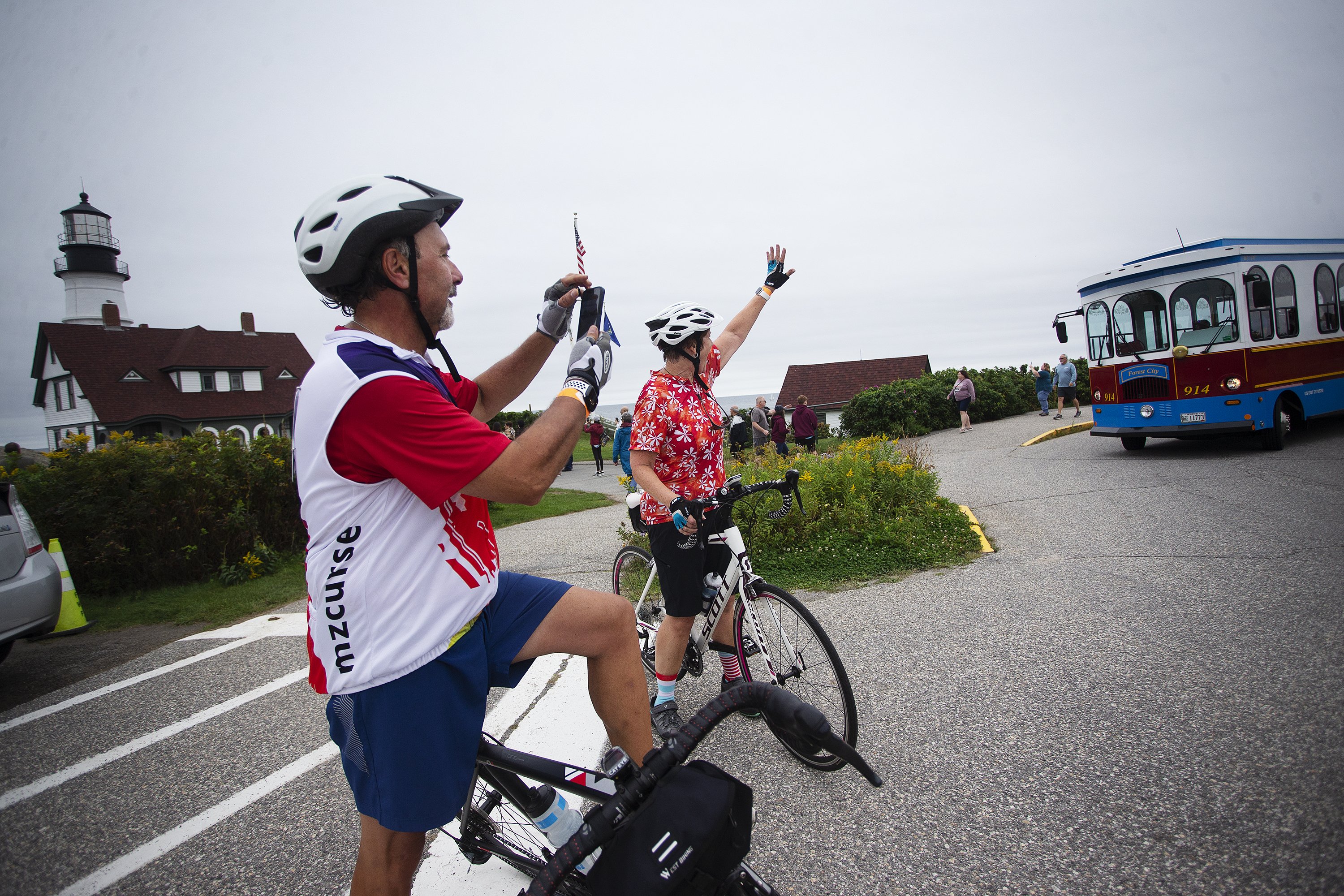 Maine Lighthouse Ride brings together bicyclists for fundraiser