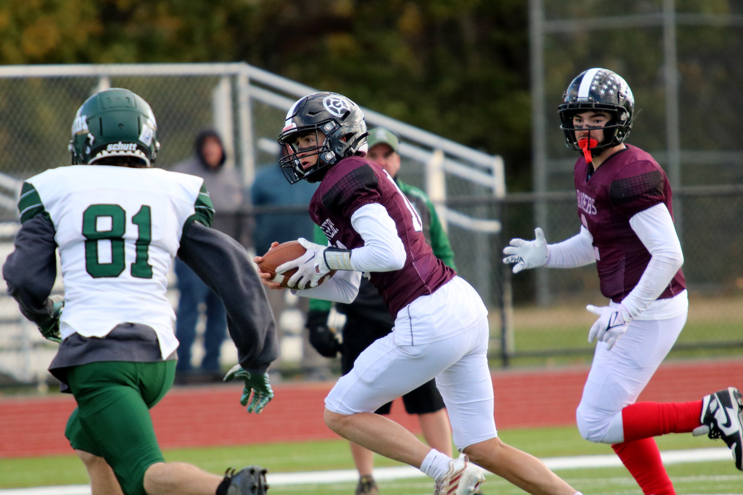 Greely’s title dream dashed in eight-man large school state final