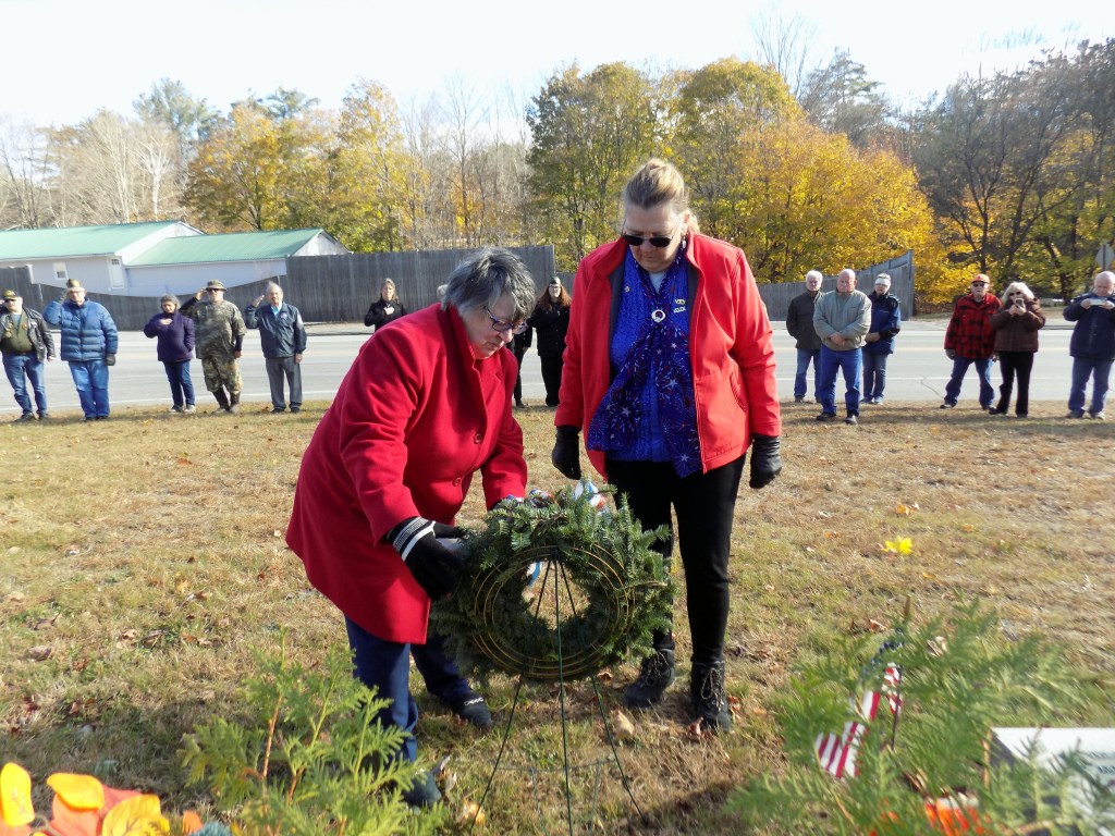 Photo Album: Brettuns Memorial rededicated, veterans in Jay, Livermore ...