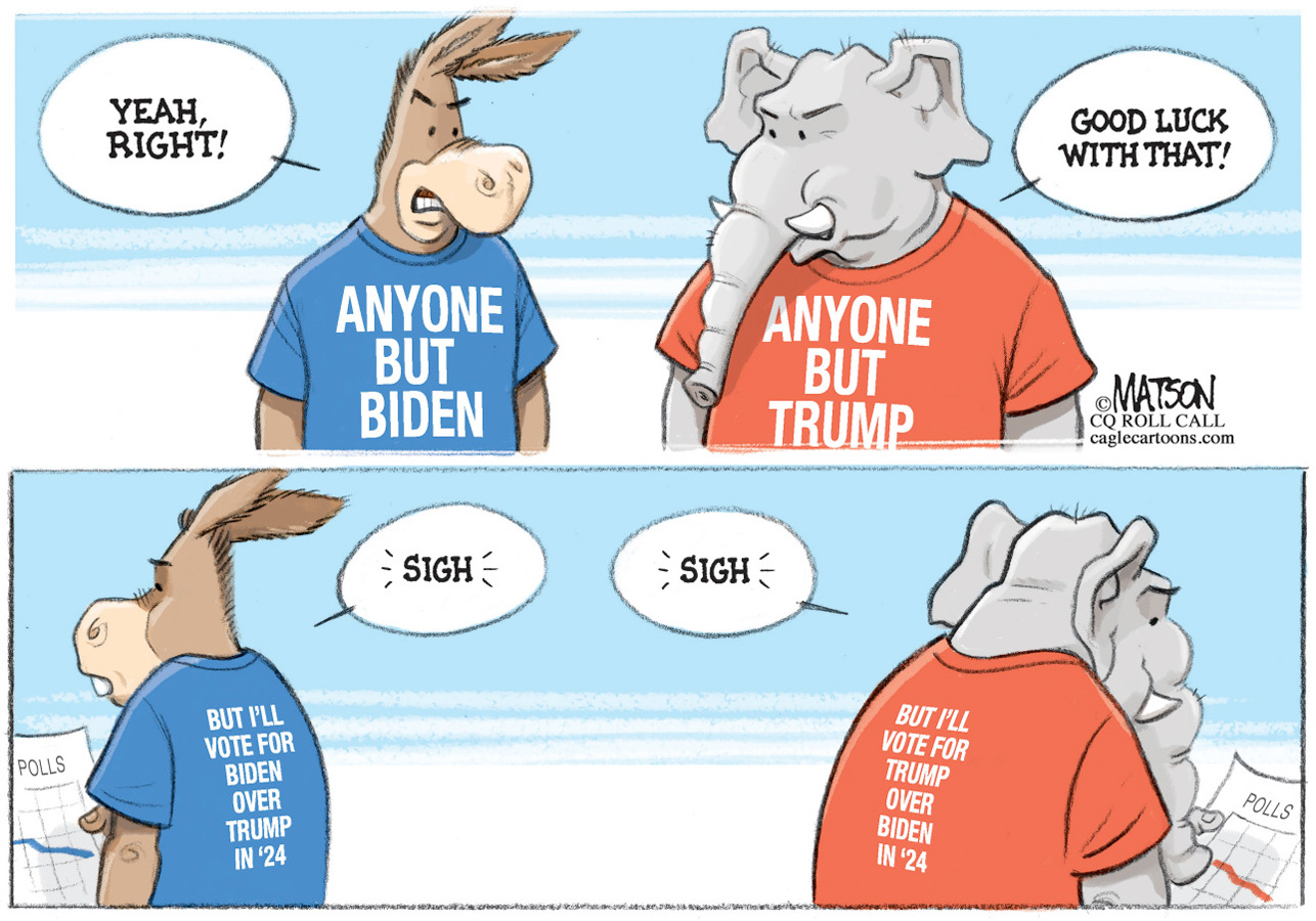 Gordon L. Weil: Biden v. Trump? Not so fast