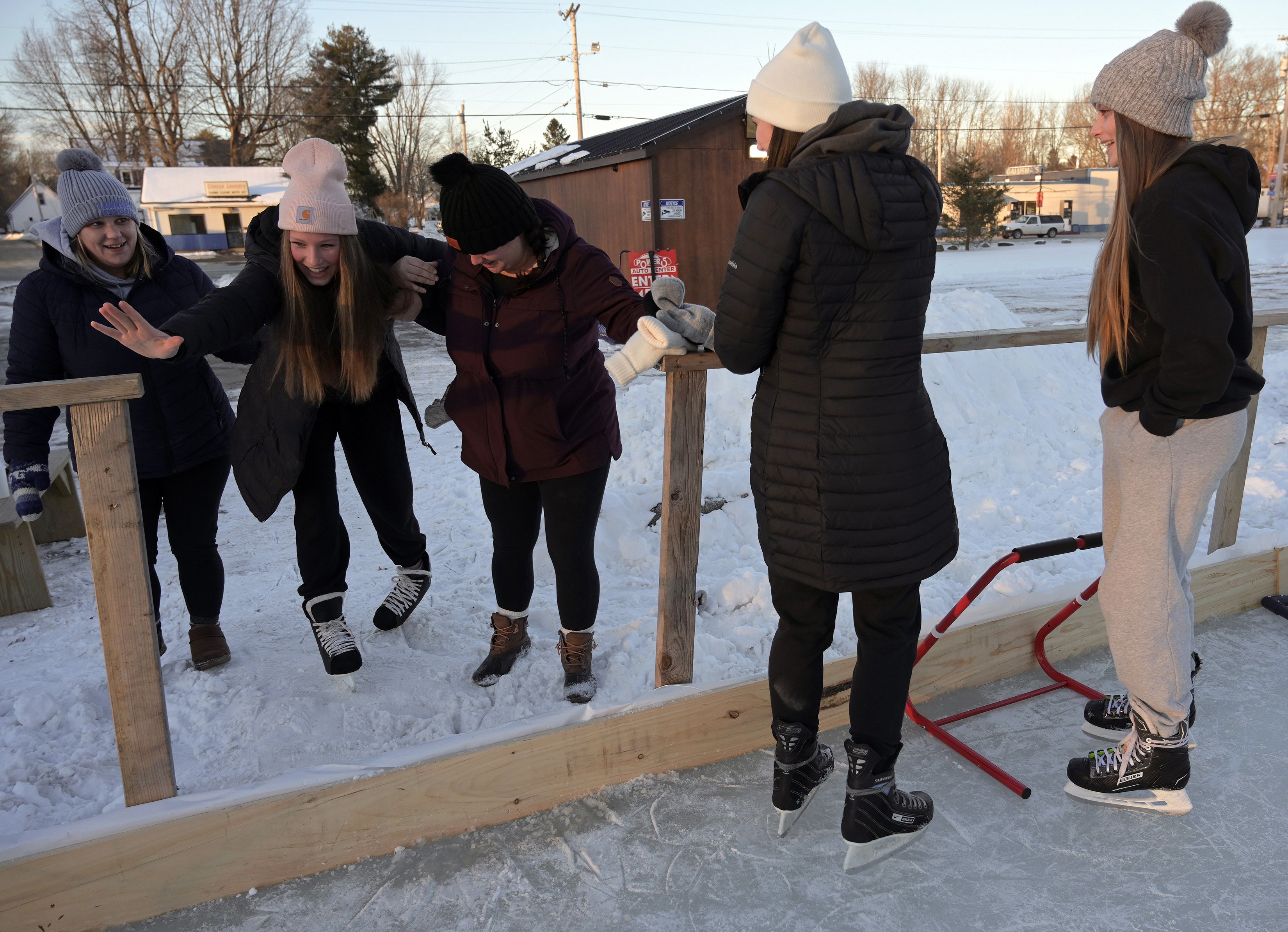 Clinton ice rink gallery 012624 - Kennebec Journal and Morning Sentinel