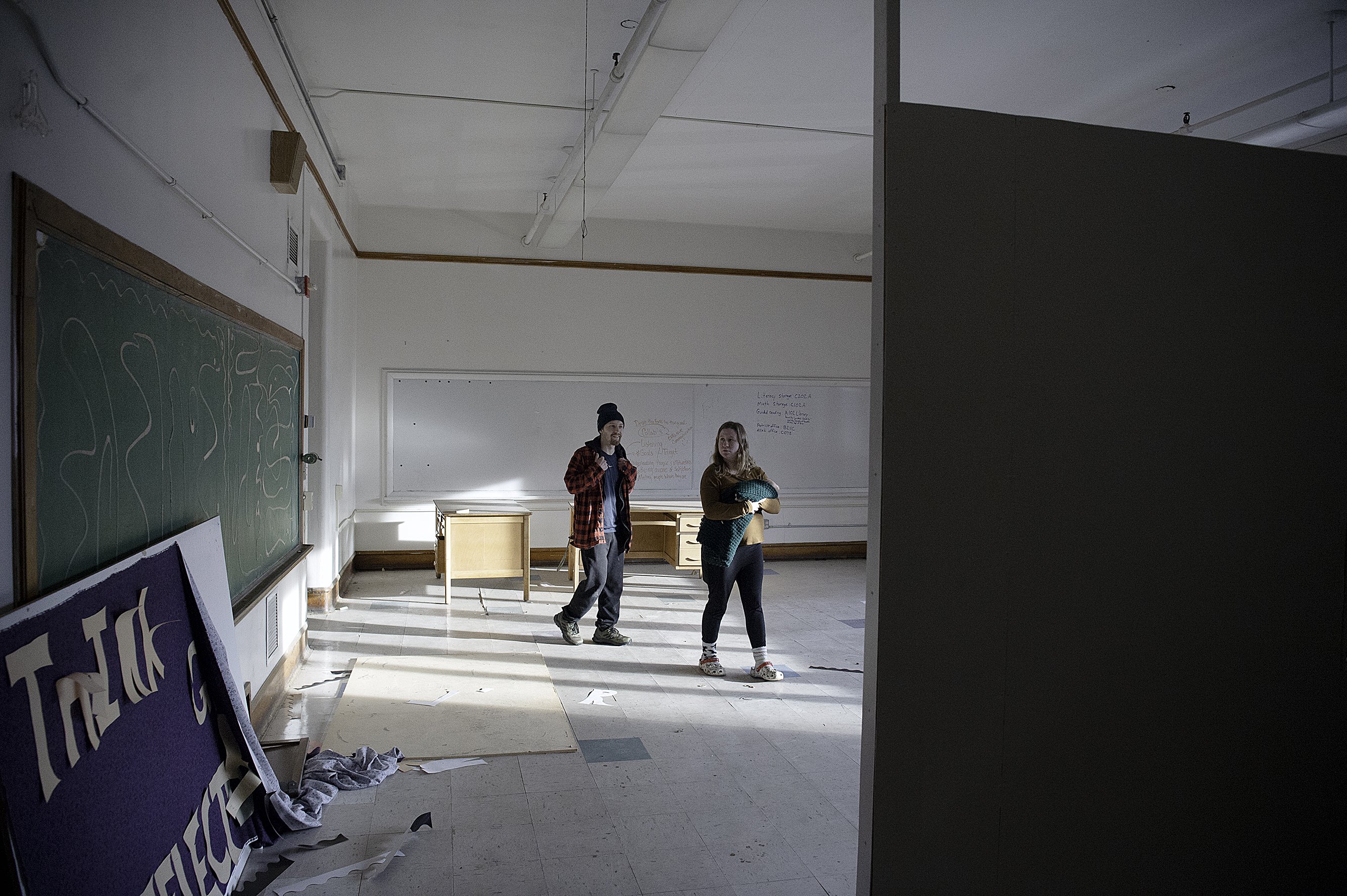 Photo album: Martel School in Lewiston welcomes visitors one last time