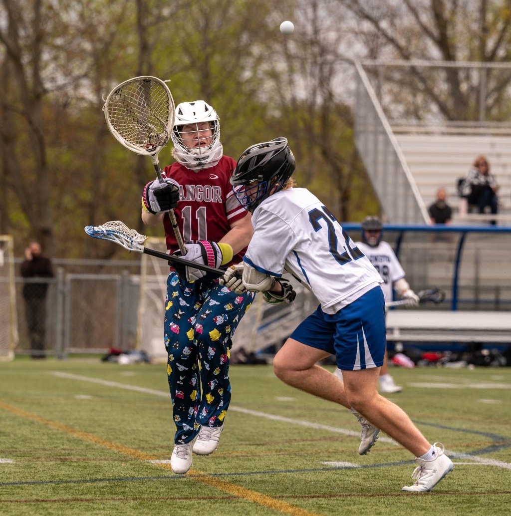 Bangor at Lewiston boys lacrosse 05 04 24 - Lewiston Sun Journal
