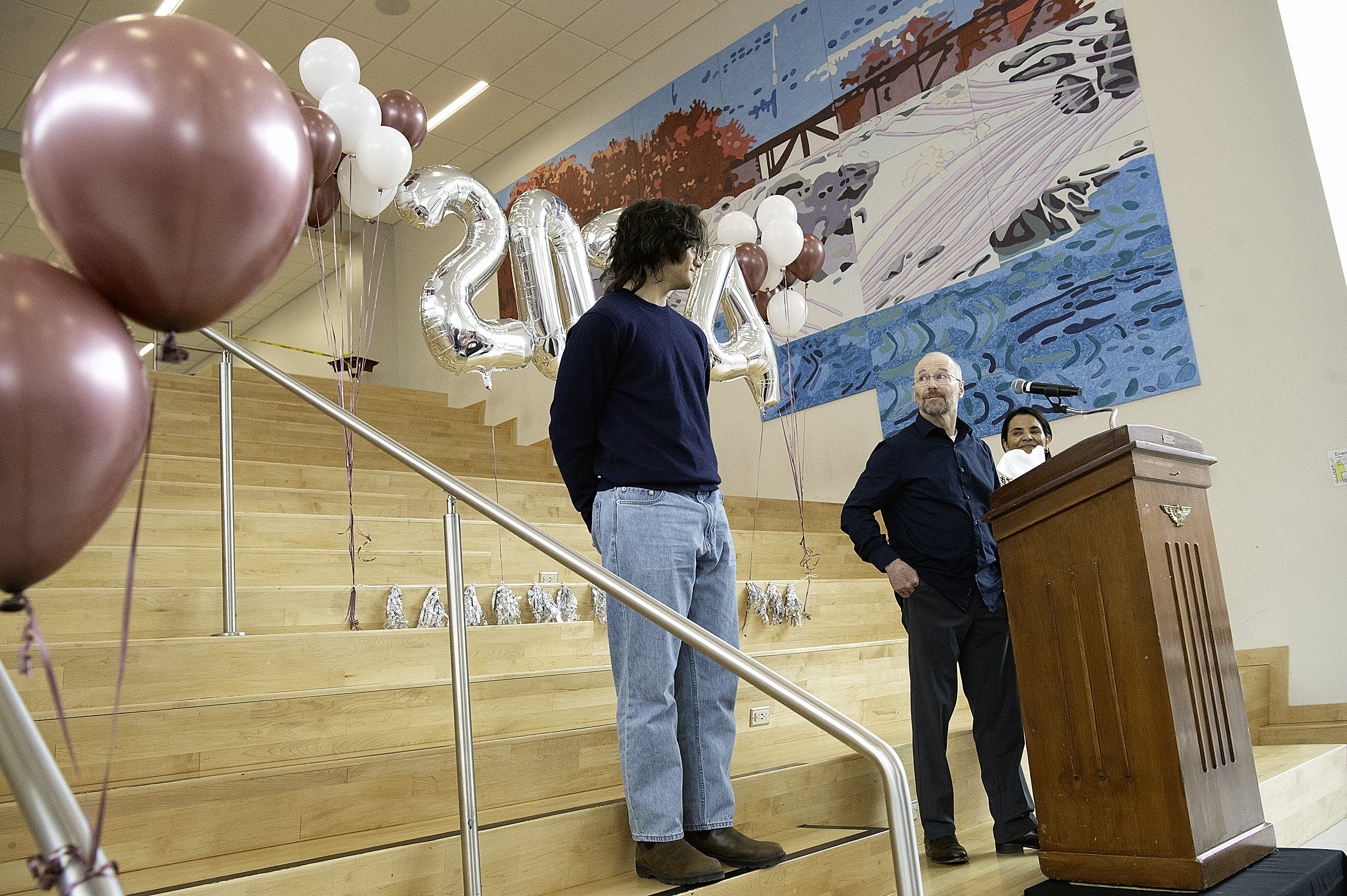 Photo Album: Edward Little High School celebrates Top 10 seniors