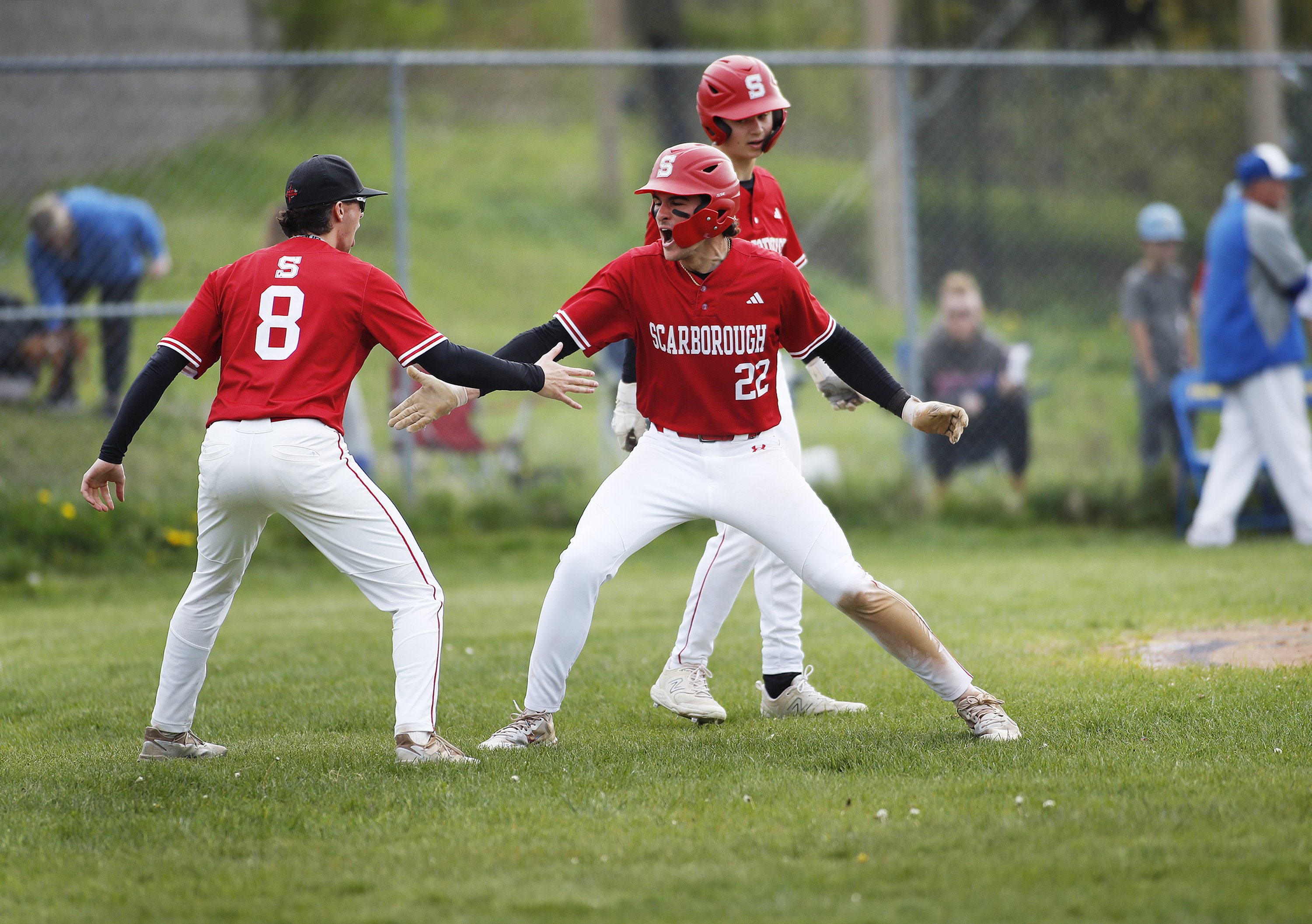Baseball: Scarborough prevails in pitchers’ duel with Falmouth, 2-1