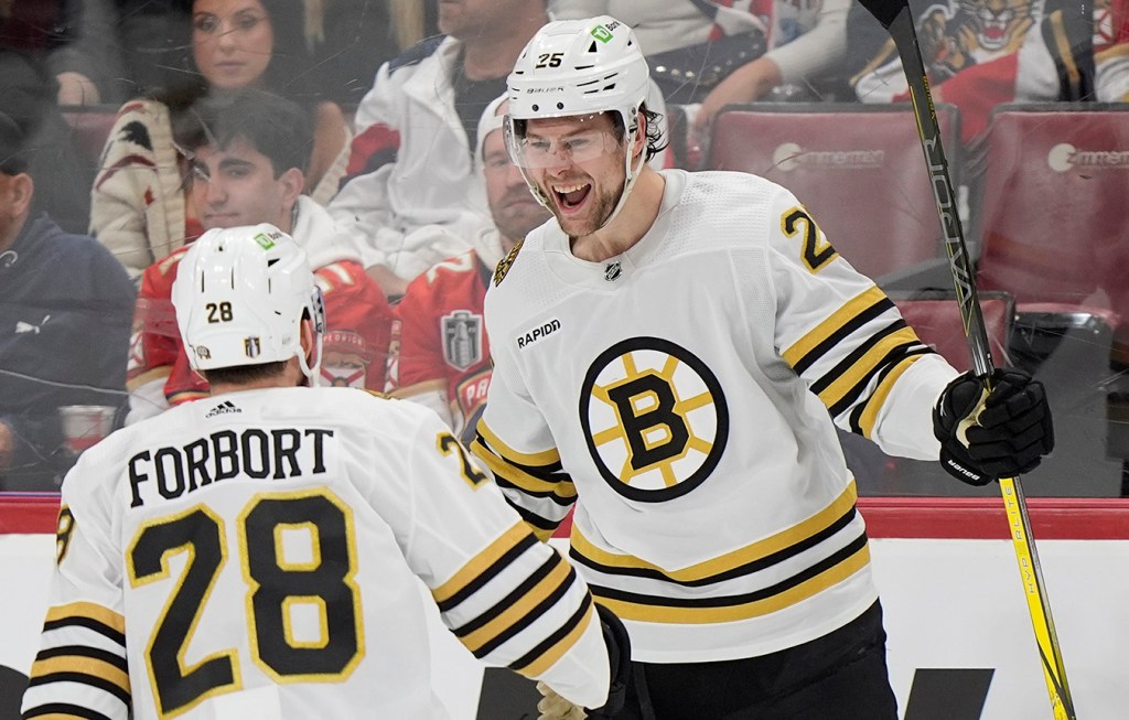 For Boston’s Brandon Carlo – a new dad and a goal scorer – it was a ...