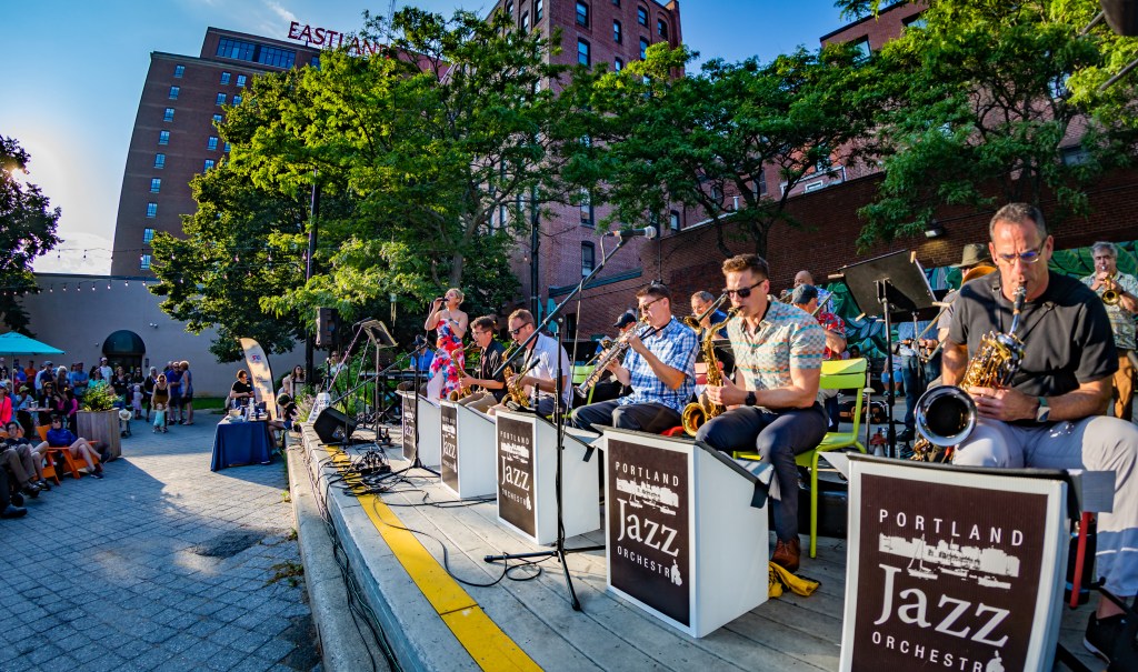 Outdoor concert series are happening all over southern Maine