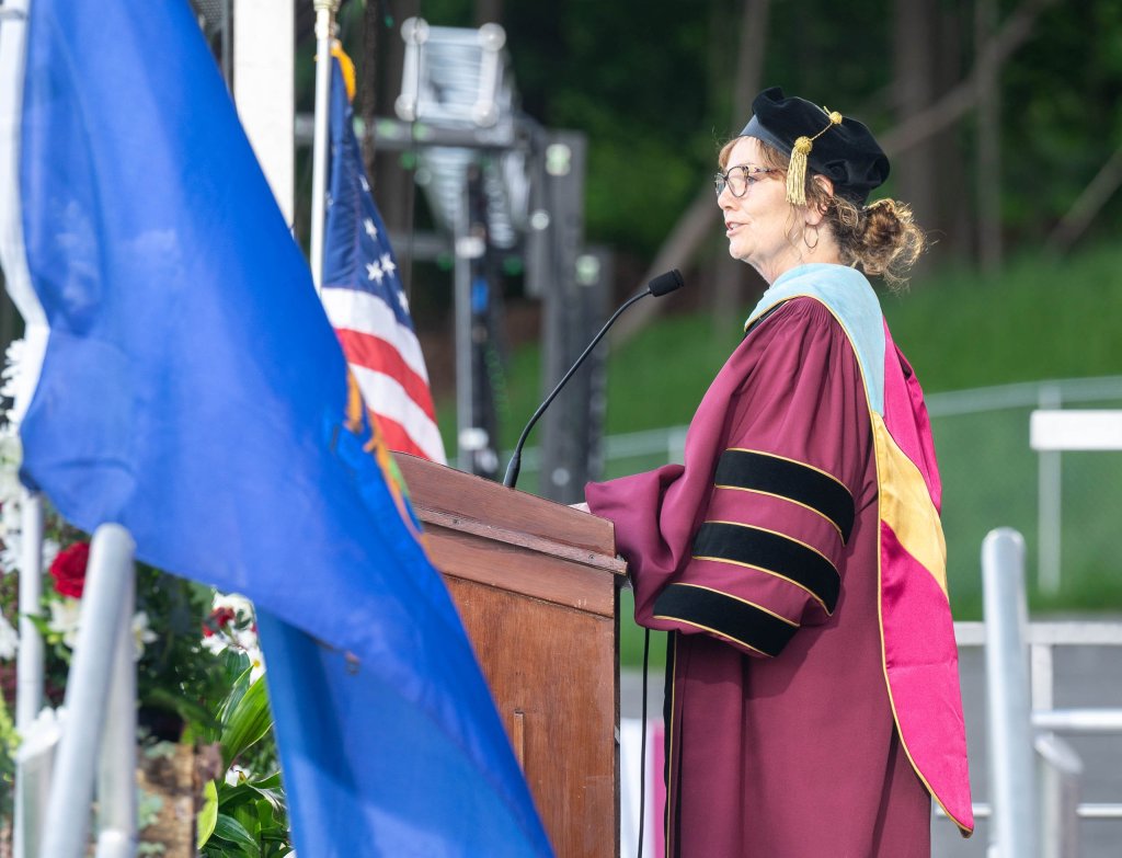 Edward Little High School graduates 258 at Red Eddies field in Auburn