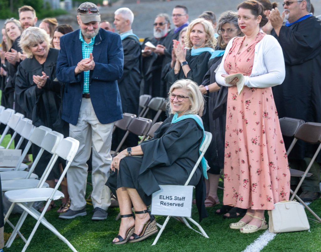 Edward Little High School graduates 258 at Red Eddies field in Auburn