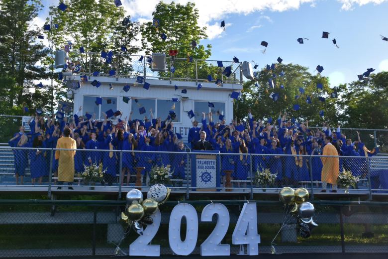 Falmouth graduation 2024