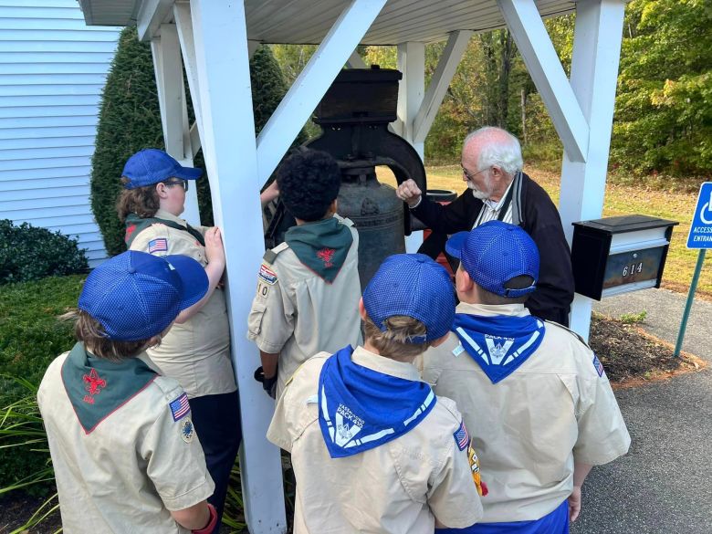 Vassalboro Scouts raise $300 for town’s church