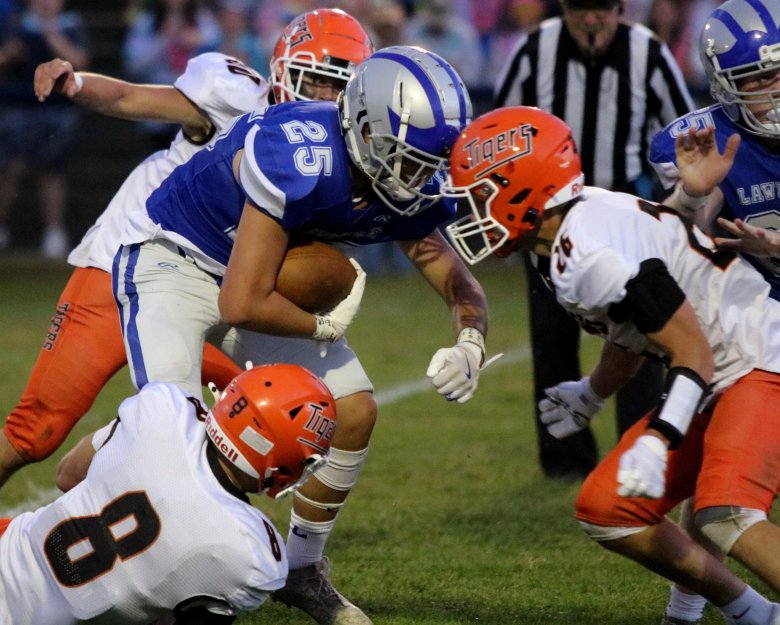 Football: Strong rushing attack gives Lawrence big boost