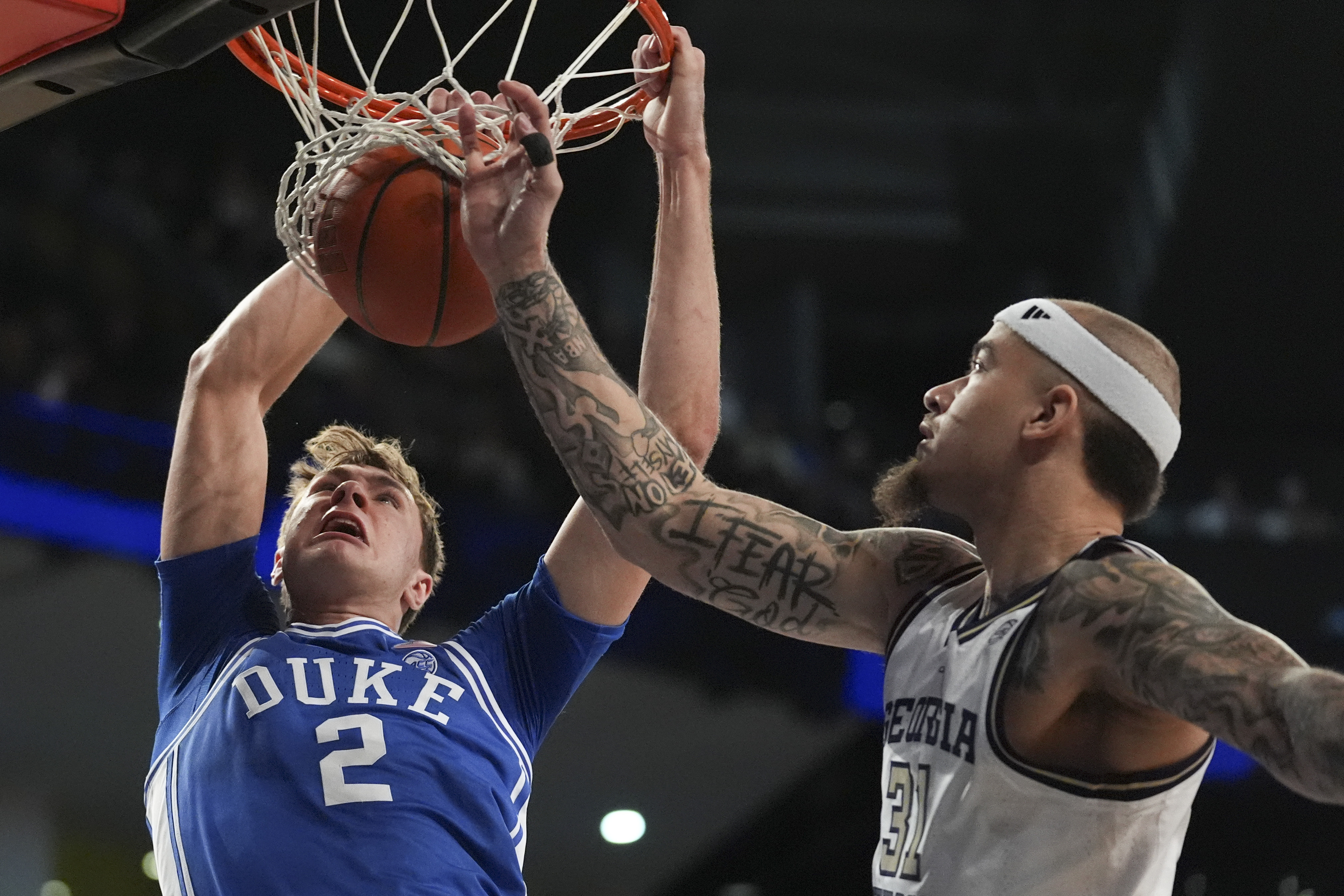 Cooper Flagg scores 13 points on his 18th birthday in Duke win