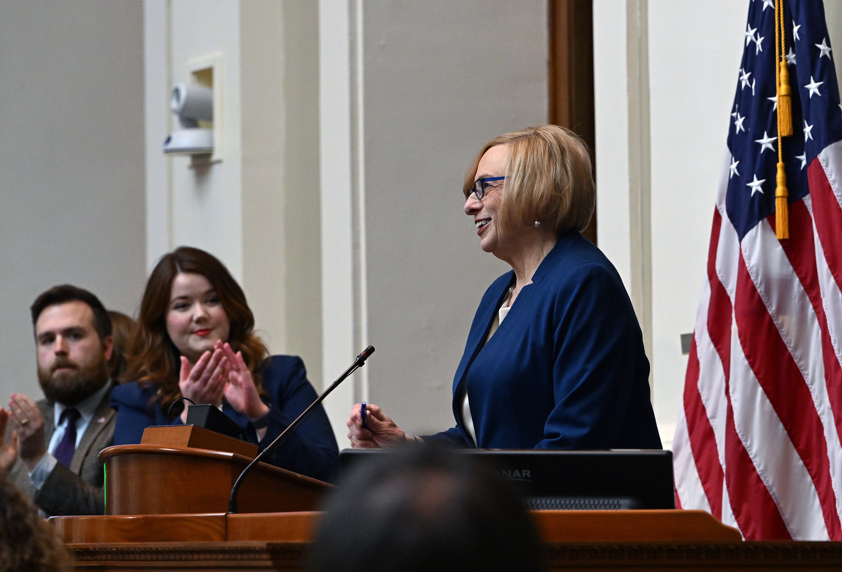 Gov. Mills uses budget address to call for compromise by lawmakers in ...