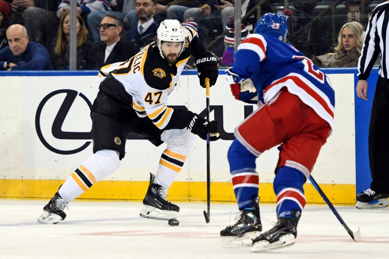 Bruins place forward Mark Kastelic on injured reserved