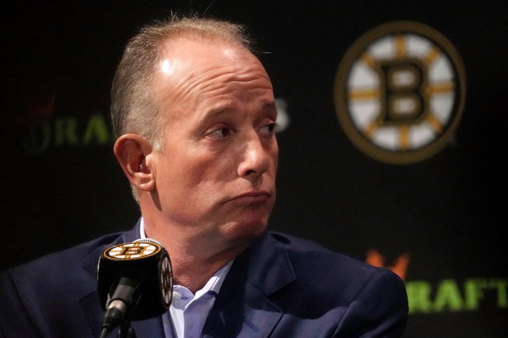 Bruins CEO Charlie Jacobs throws support behind GM Don Sweeney