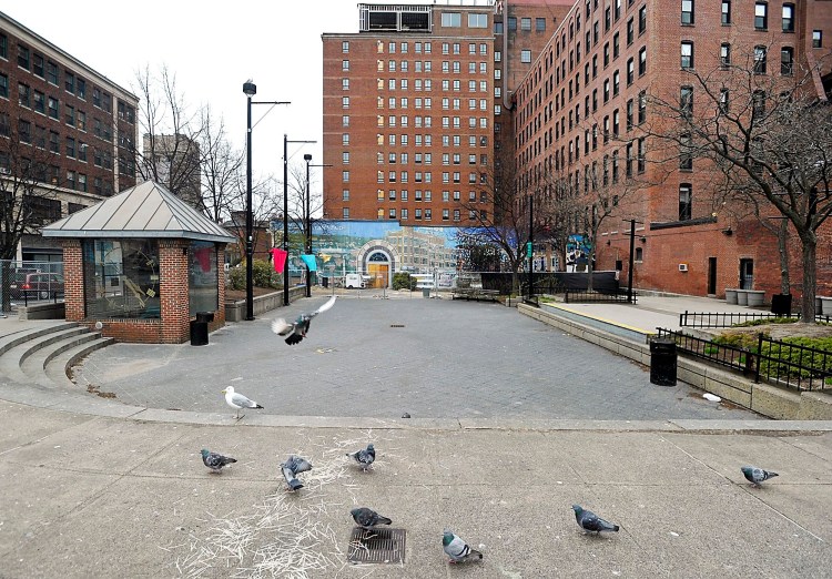 Throwback photos: Portland’s Congress Square Park across the decades