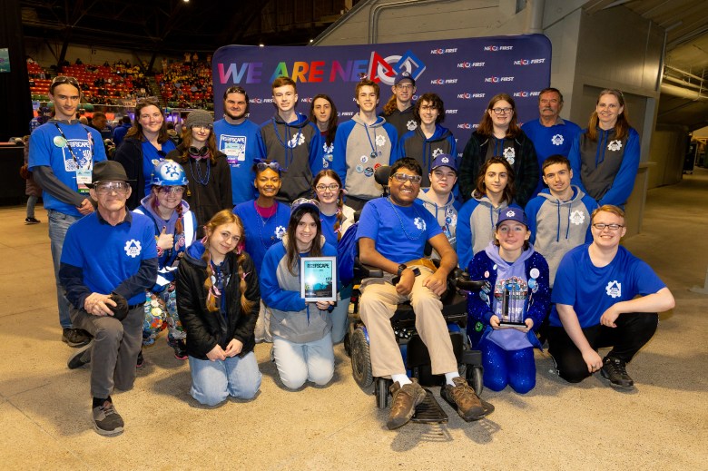 Blue Crew FRC Team 6153 wins awards at New England Championship