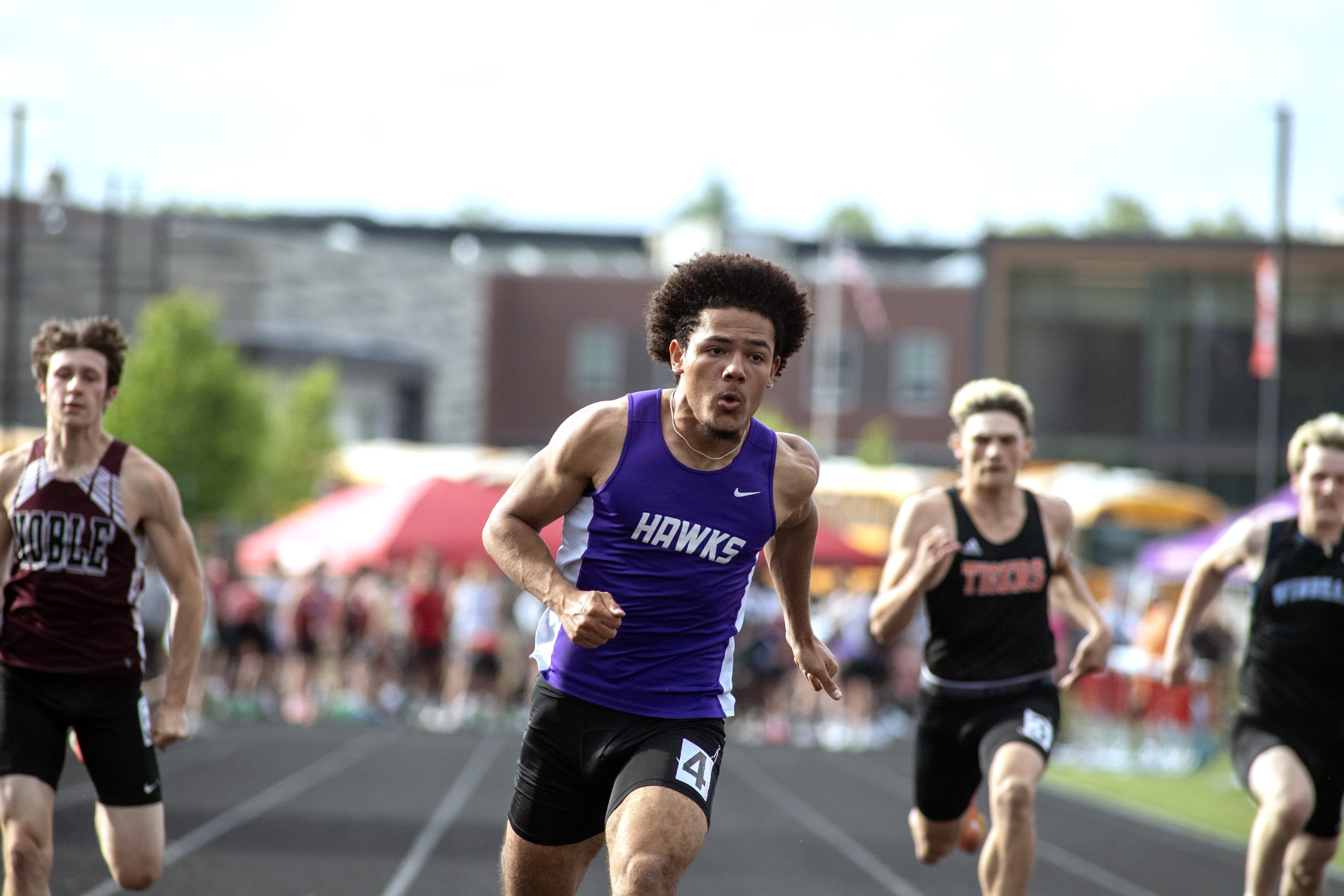 Maine’s fastest high school sprinter shines at SMAA championship