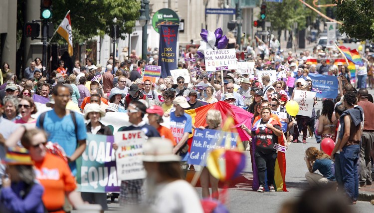 Portland Pride parades from the 1990s through the 2020s