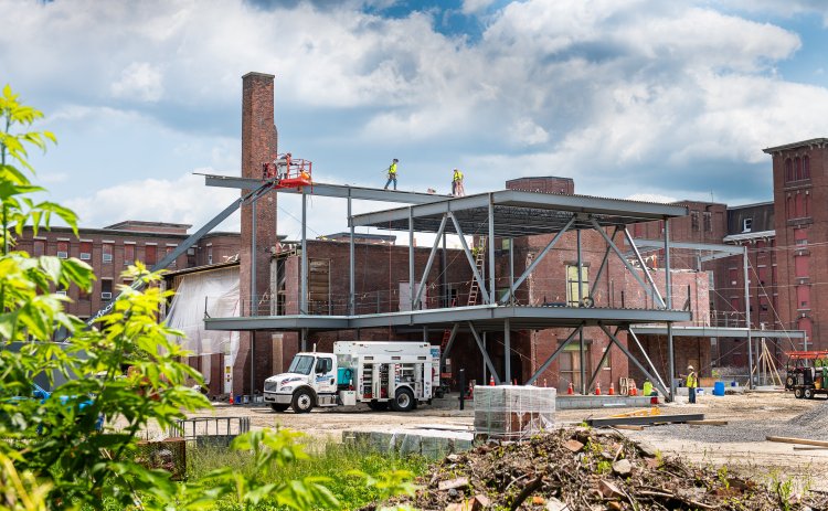 Maine MILL construction underway in Lewiston