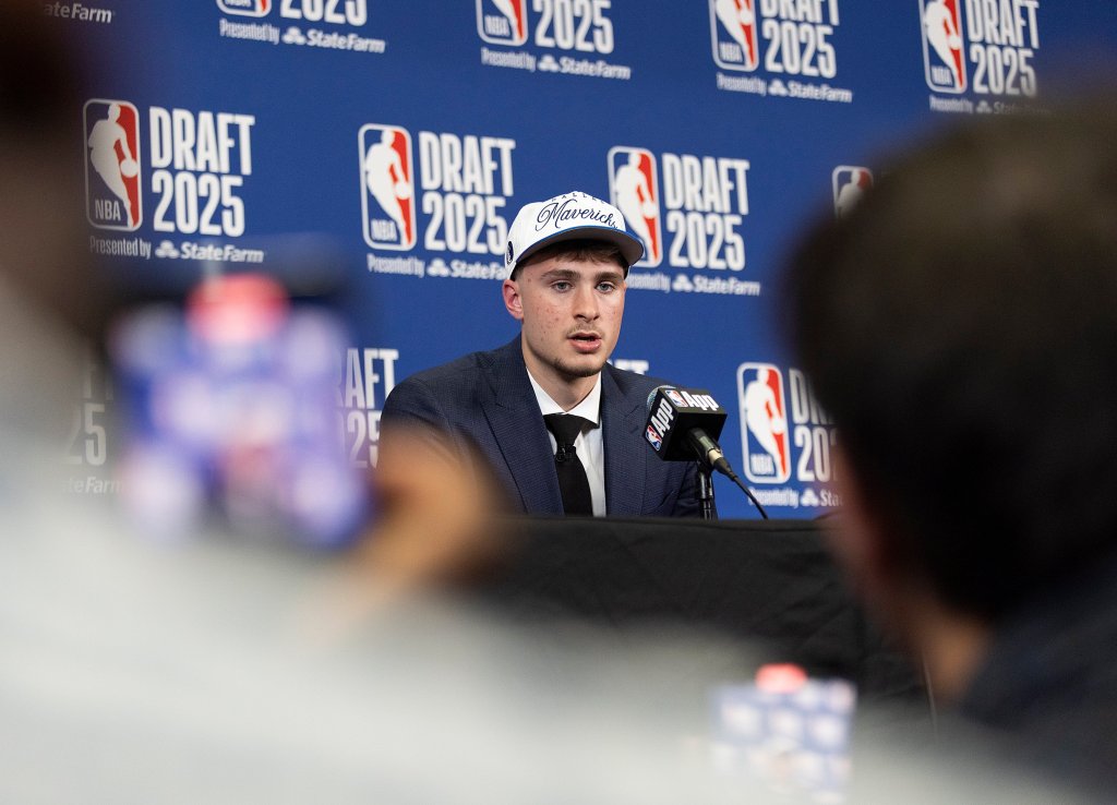 Dallas Mavericks select Cooper Flagg with top pick in the NBA draft