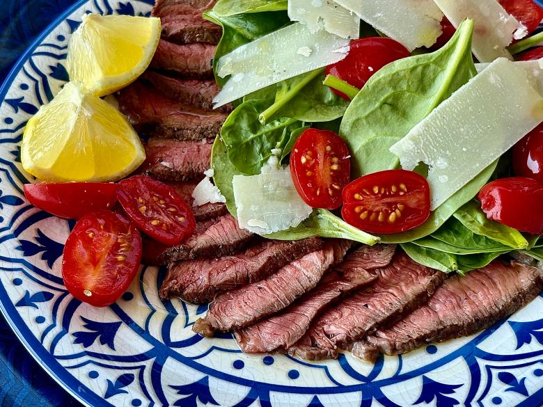 The Skinny on Steak: This salad is a delectable way to stretch pricy steak