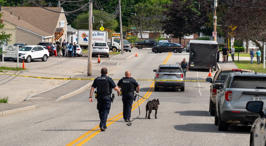 Police respond to gunshots near Lewiston mosque Monday