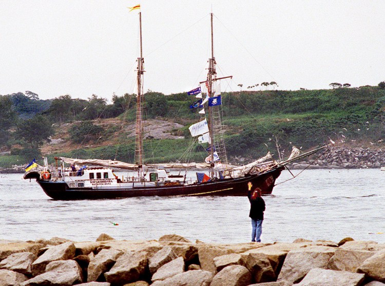 On OpSail 2000’s 25th anniversary, see sails fill Casco Bay