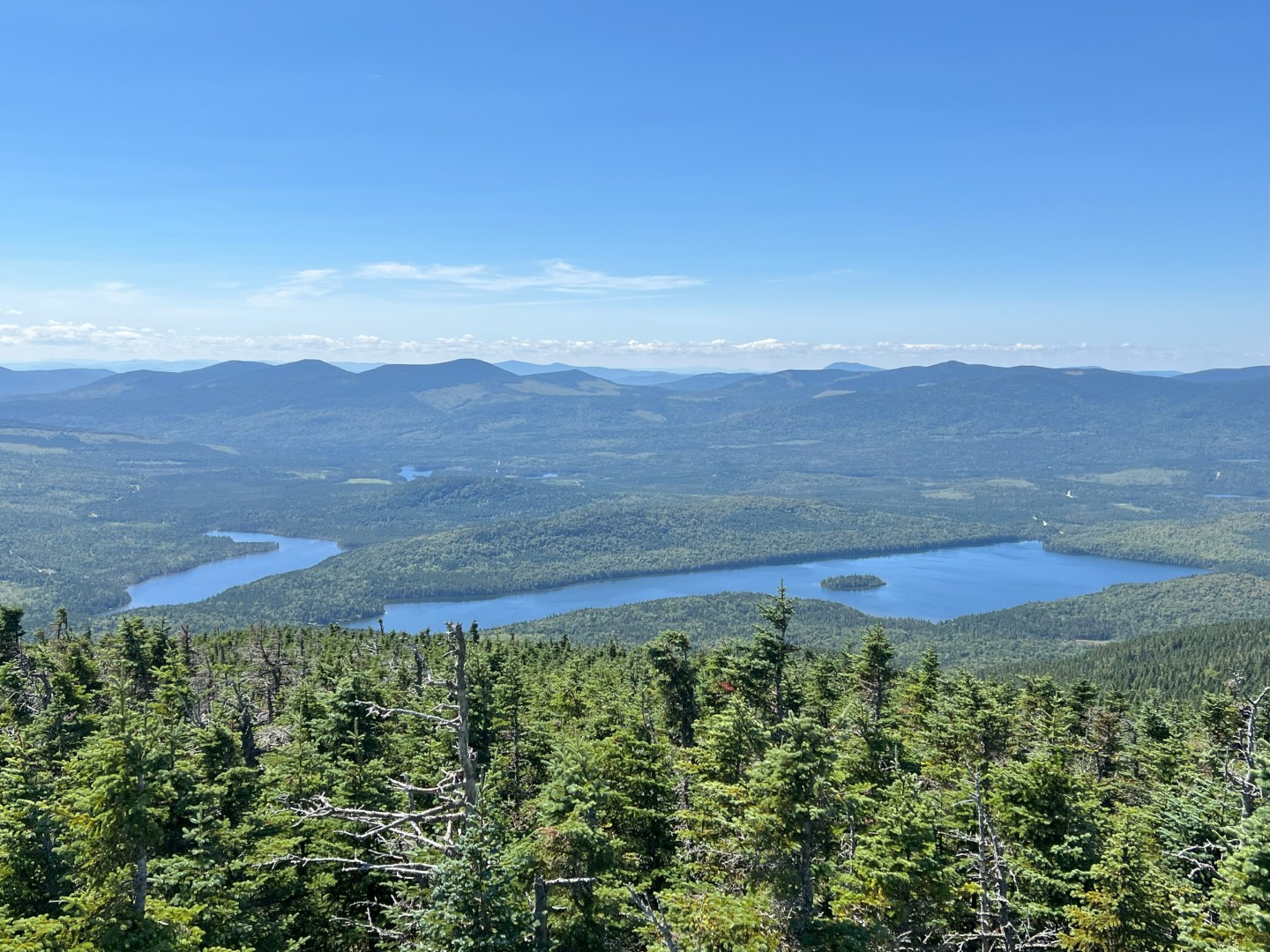 Remote Snow and Kibby mountains are worthy hiking objectives