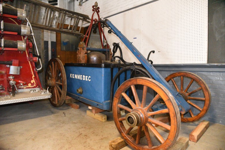 Bath Fire Department looks to preserve historic firefighting cart