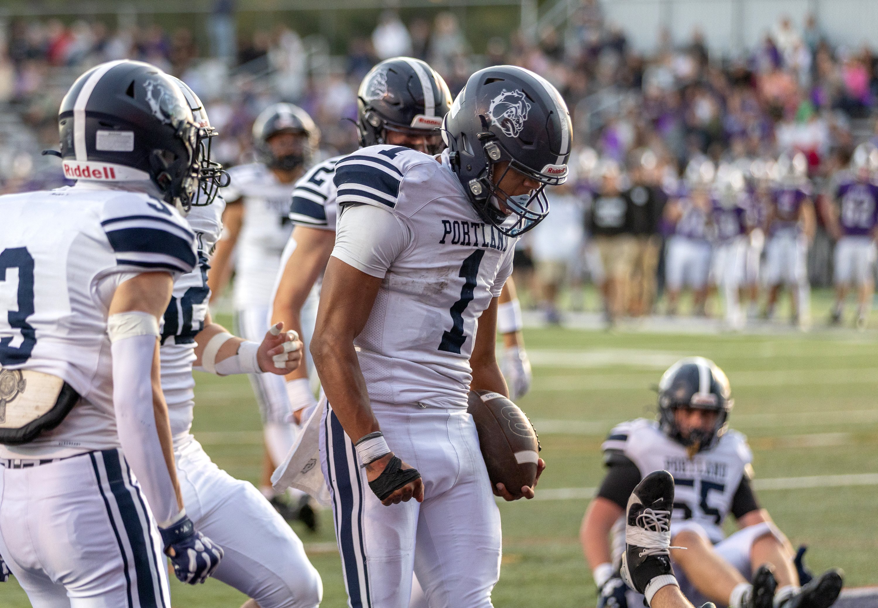 Portland routs Deering behind record-setting Cordell Jones